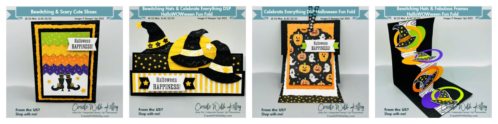 CWK Hallow-WOW-Ween Bewitching Card #4 of 4 - CreateWithKelley - Kelley ...