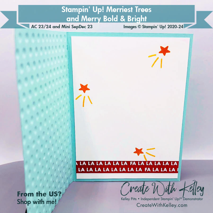 CWK features Stampin' Up! Merriest Trees Bundle & Merry Bold & Bright ...